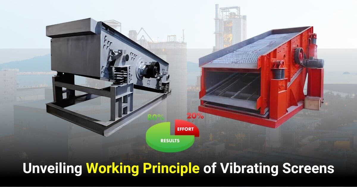Working Principle of Vibrating Screens | Samarth Engineerings