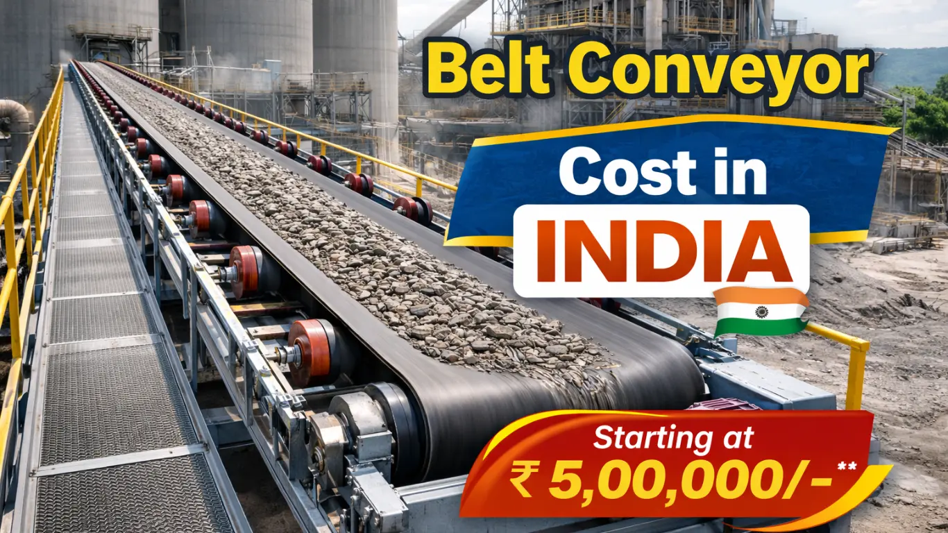 Belt Conveyor Cost in India | Price Factors & Buying Guide